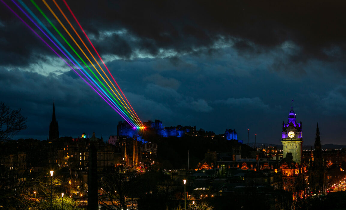 Global Rainbow from Edinburgh Castle | Unique Events | Scotland’s ...